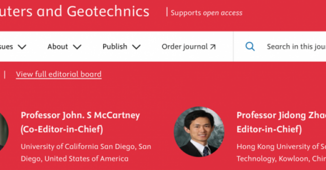 Prof. Limin Zhang Receives 2023 Ralph B. Peck Award | Department of ...